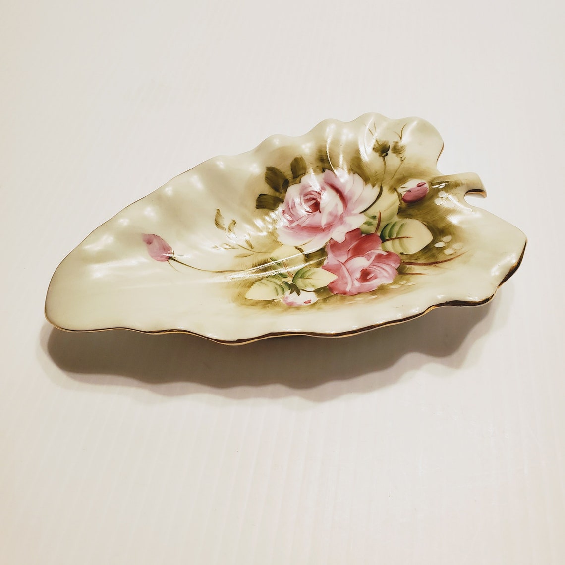 Vintage Lefton China Small Serving Dish - Etsy