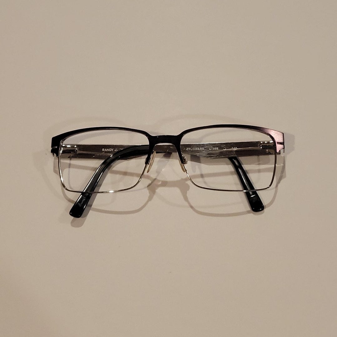 Randy Jackson Eyeglasses Frame Only 1041 ZYLOWARE C.058 Mens Full Rim ...