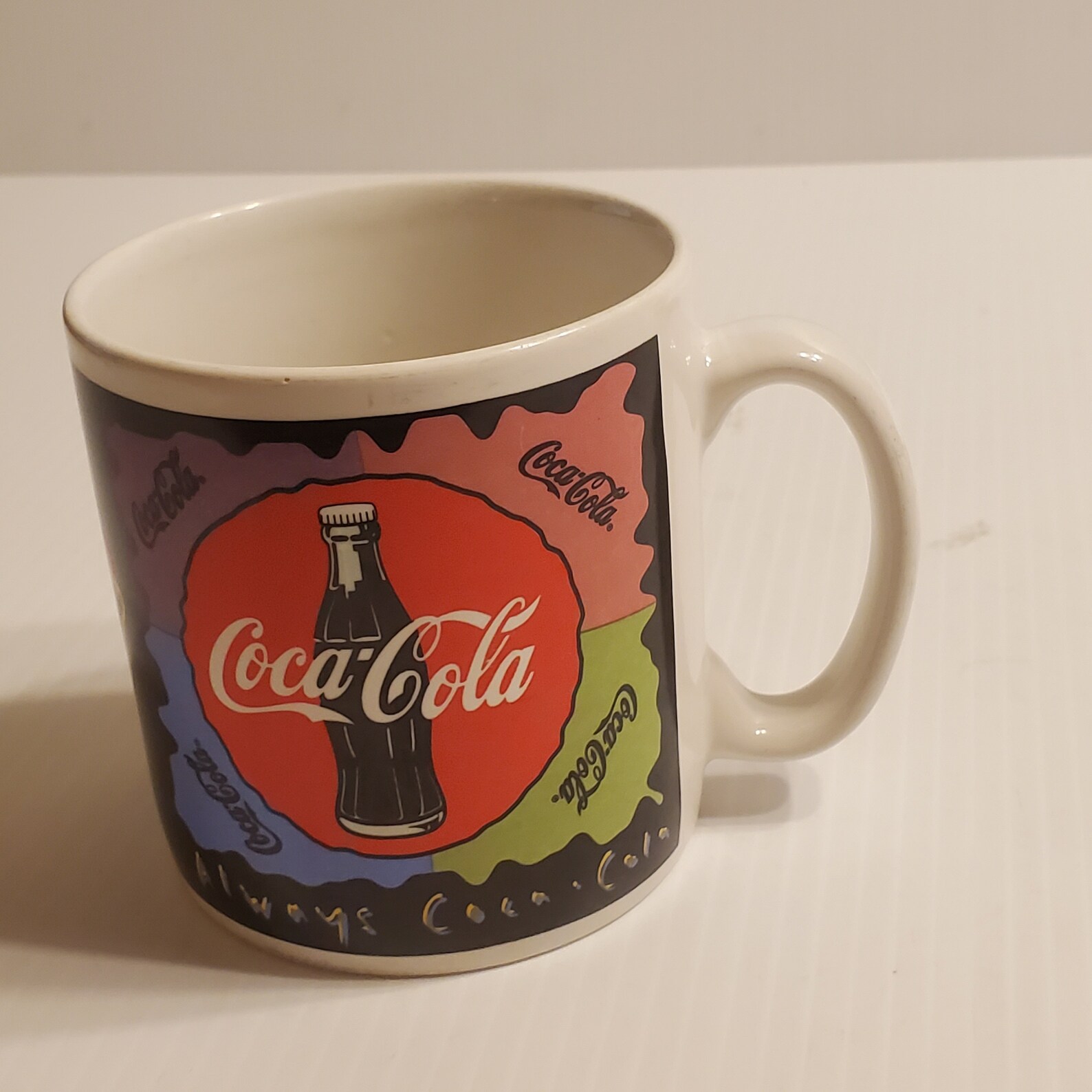 Vintage Collectible Coca Cola Mug Thirst Taste Coca-cola - Etsy