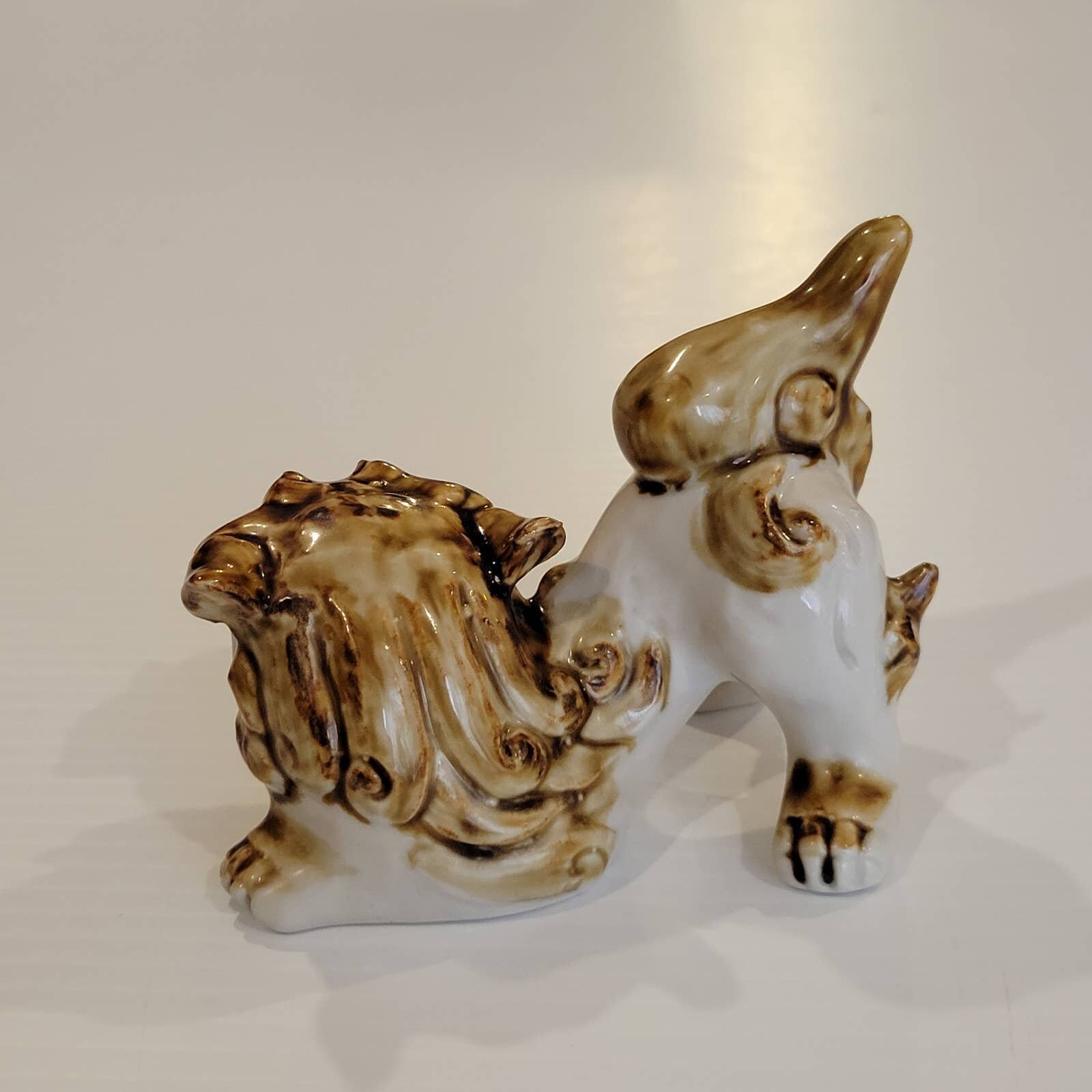 Vintage Unique Chinese Asian Foo Dogs-fu Figurine - Etsy