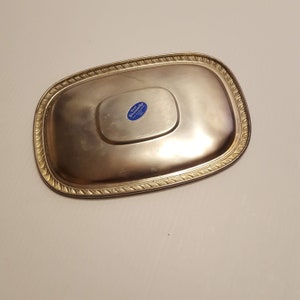 Kent Silversmith Serving Small Plate Tray 9” X 6” - Etsy