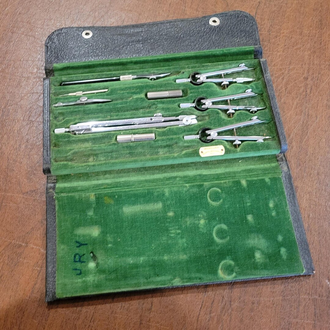 Vintage Keuffel and Esser Co Mercury Drafting & Drawing Set - Etsy