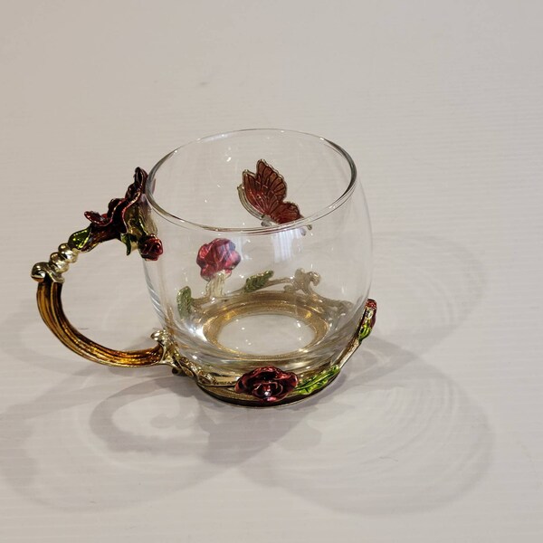 Glass Tea Cups - Etsy