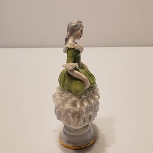 Rare Royal Adderley Staffordshire Floral Bone China Lace Porcelain Lady ...