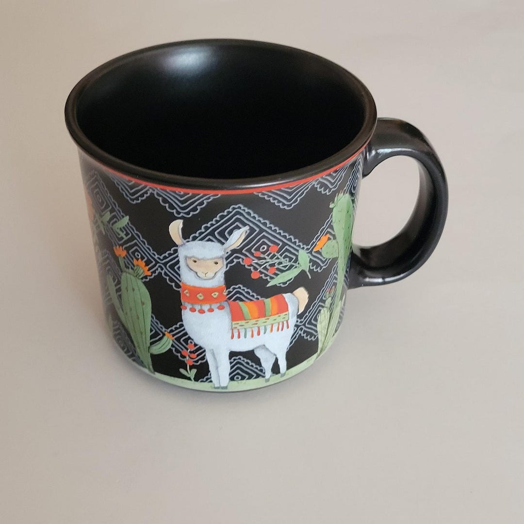 Prima Design Llama Ceramic Mug - Etsy