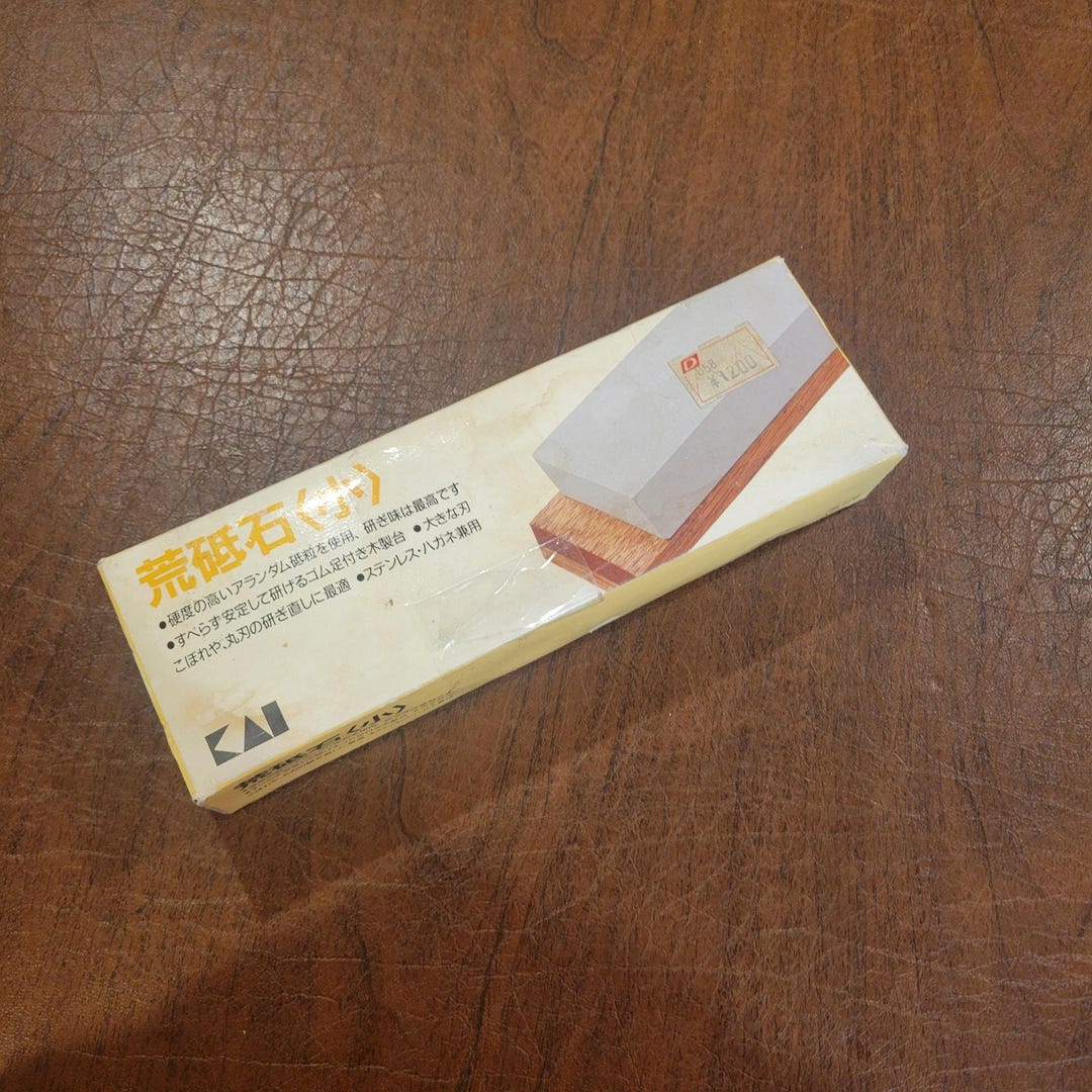 Vintage Japanese Kai Sharpening Stone - Etsy
