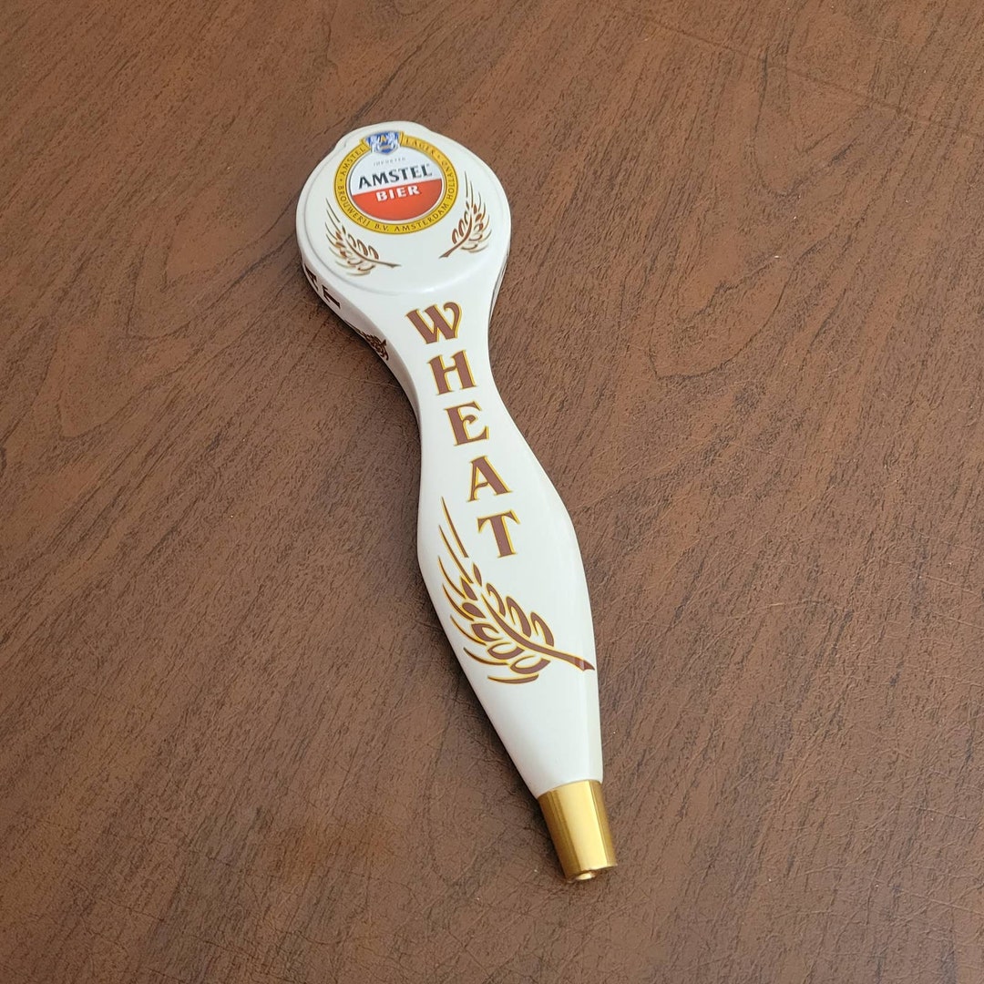 Ceramic Amstel Lager Beer Wheat Tap Handle 11.5" Long - Etsy