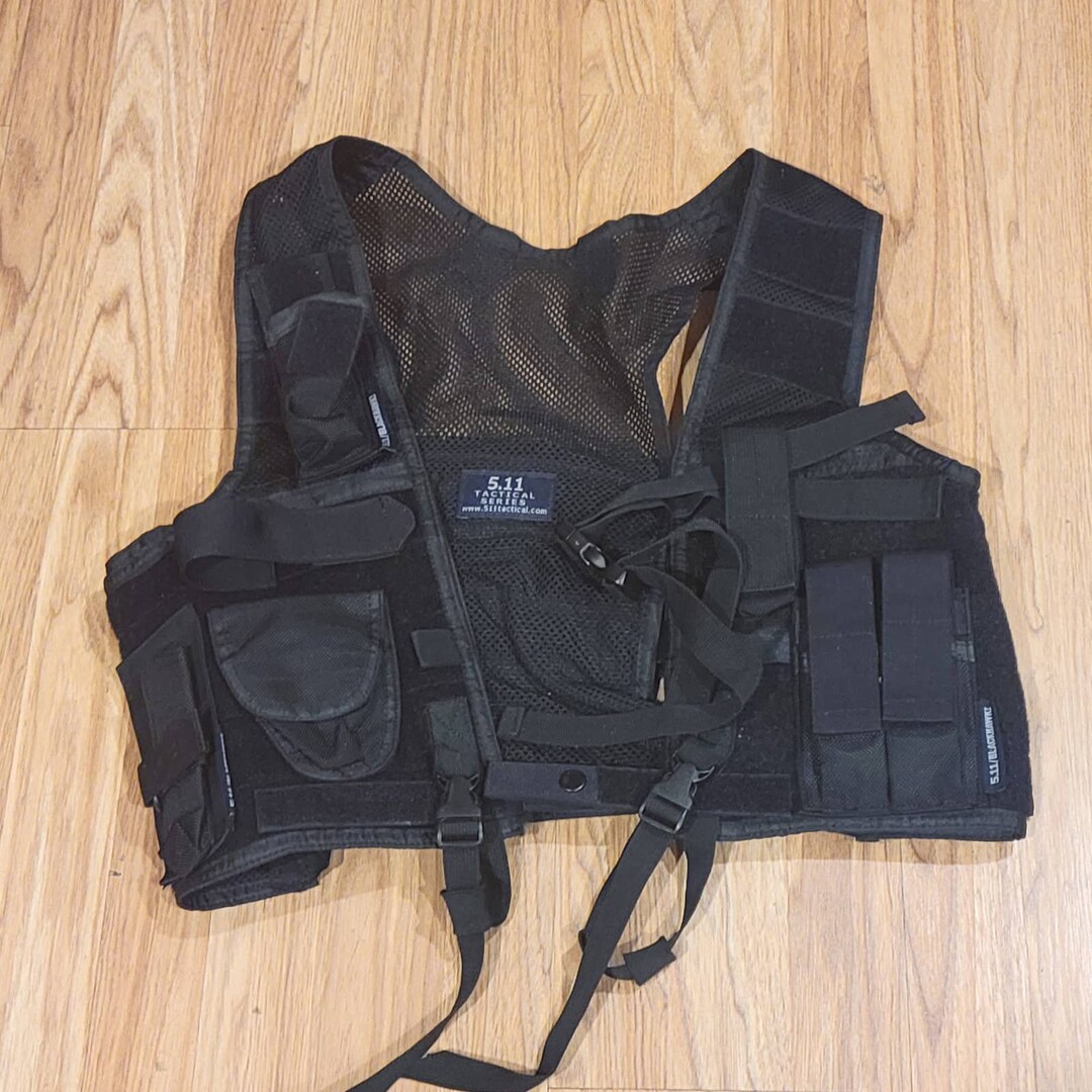 Blackhawk Tactical Vest 5.11 Tactical Series Blackhawk Lightweight - Etsy