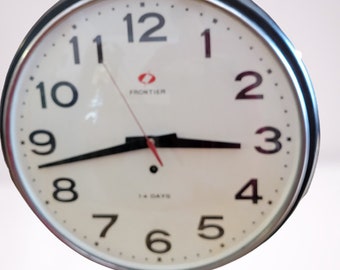 Glass Domed Clock - Etsy