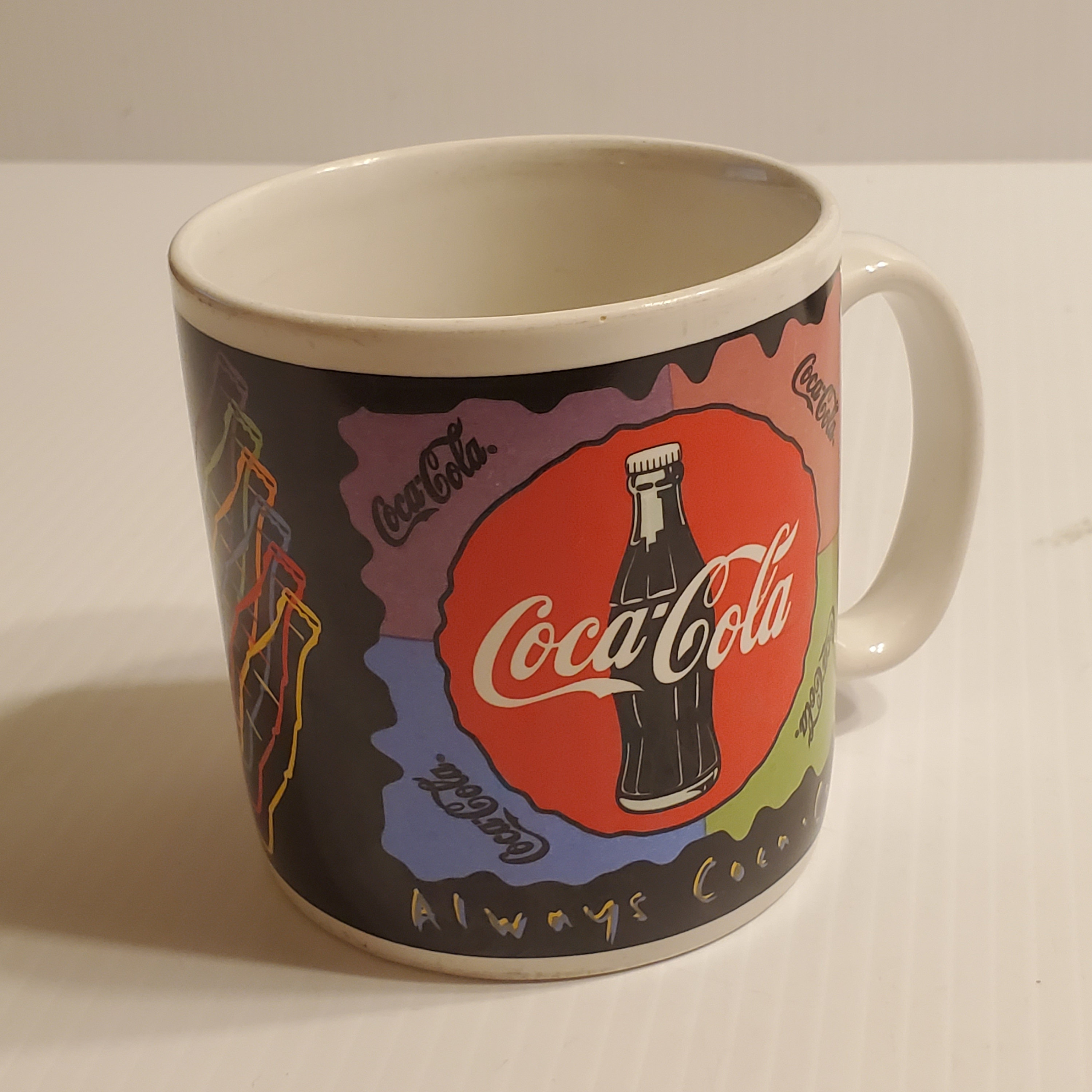 Vintage Collectible Coca Cola Mug Thirst Taste Coca-cola - Etsy