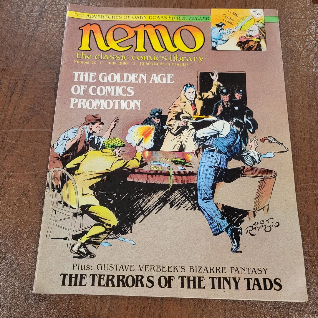 Vintage Nemo #20 July 1986 Classic Comics Library the Golden Age of ...