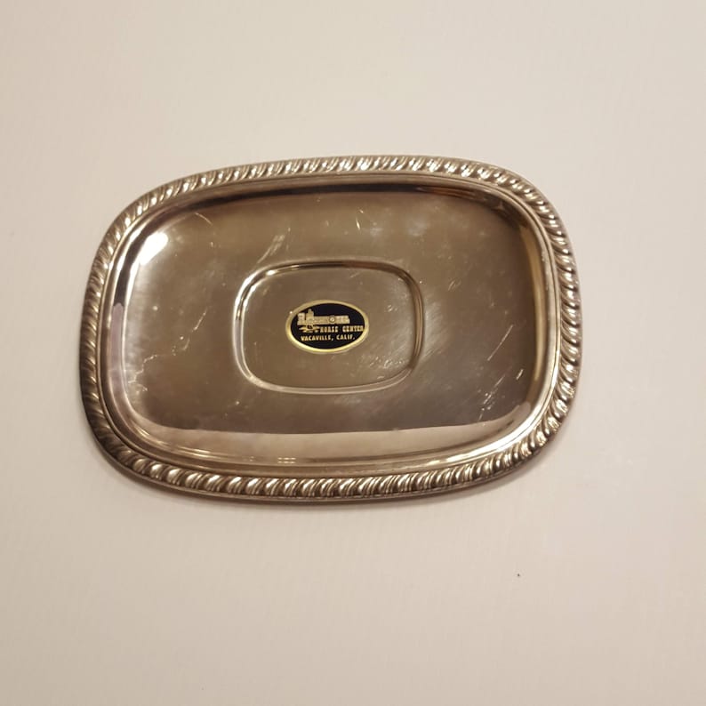Kent Silversmith Serving Small Plate Tray 9” X 6” - Etsy