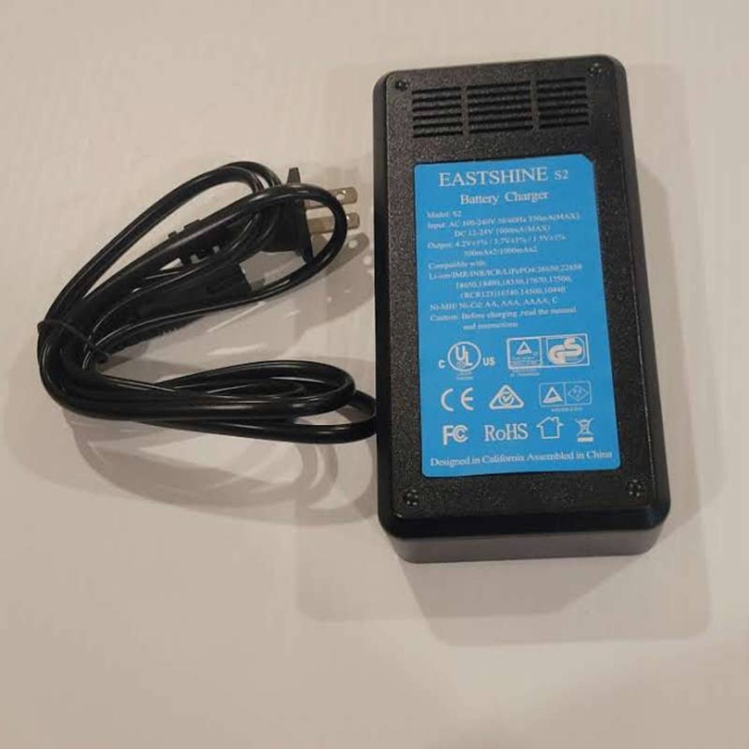 Eastshine S2 Smart Battery Charger LCD Display Speedy Universal - Etsy