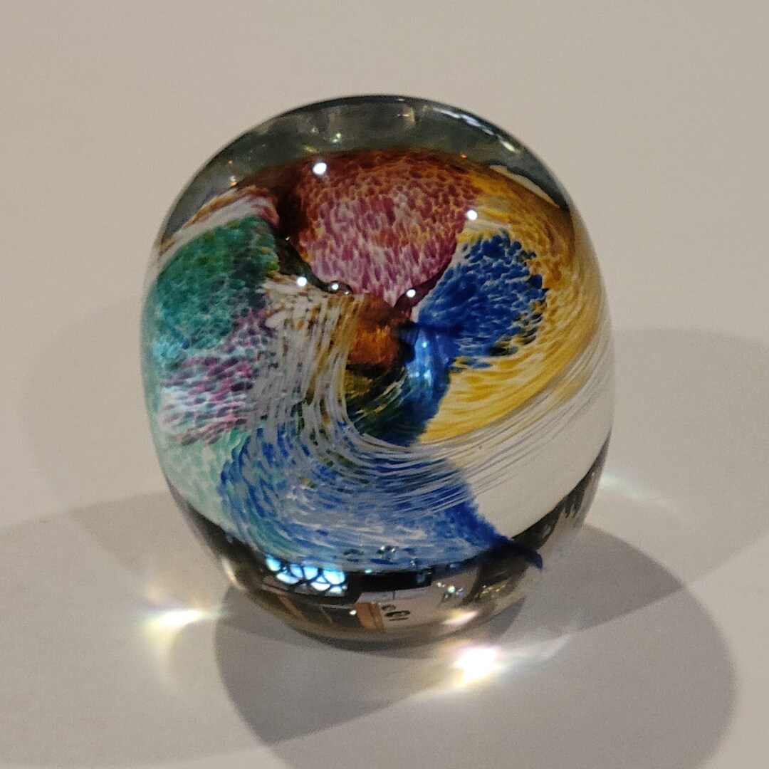 Vintage Jerpoint Glass Studio Art Studio Paperweight Hand Blown ...