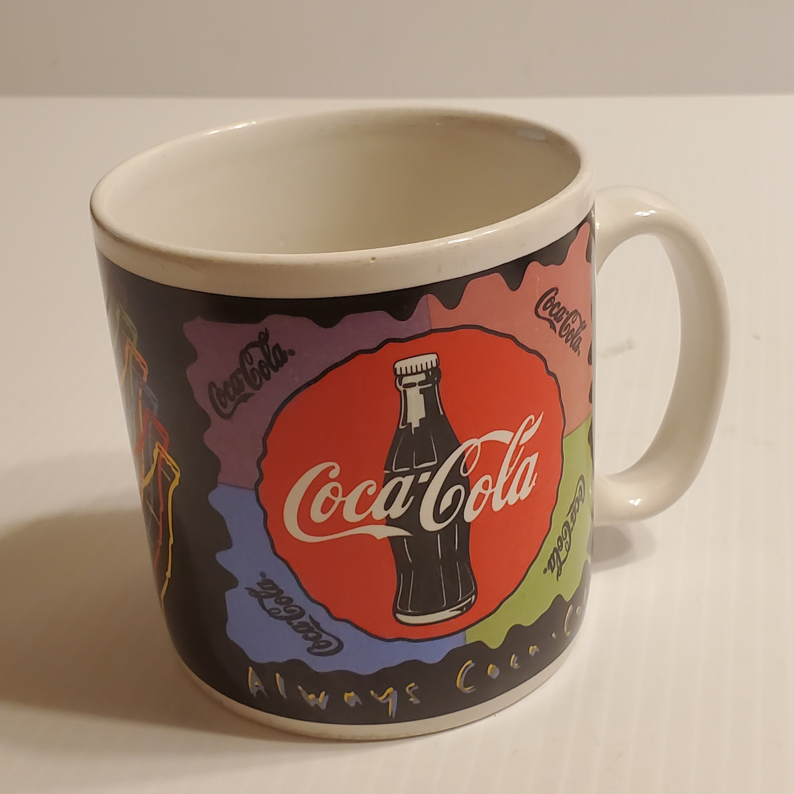 Vintage Collectible Coca Cola Mug Thirst Taste Coca-cola - Etsy