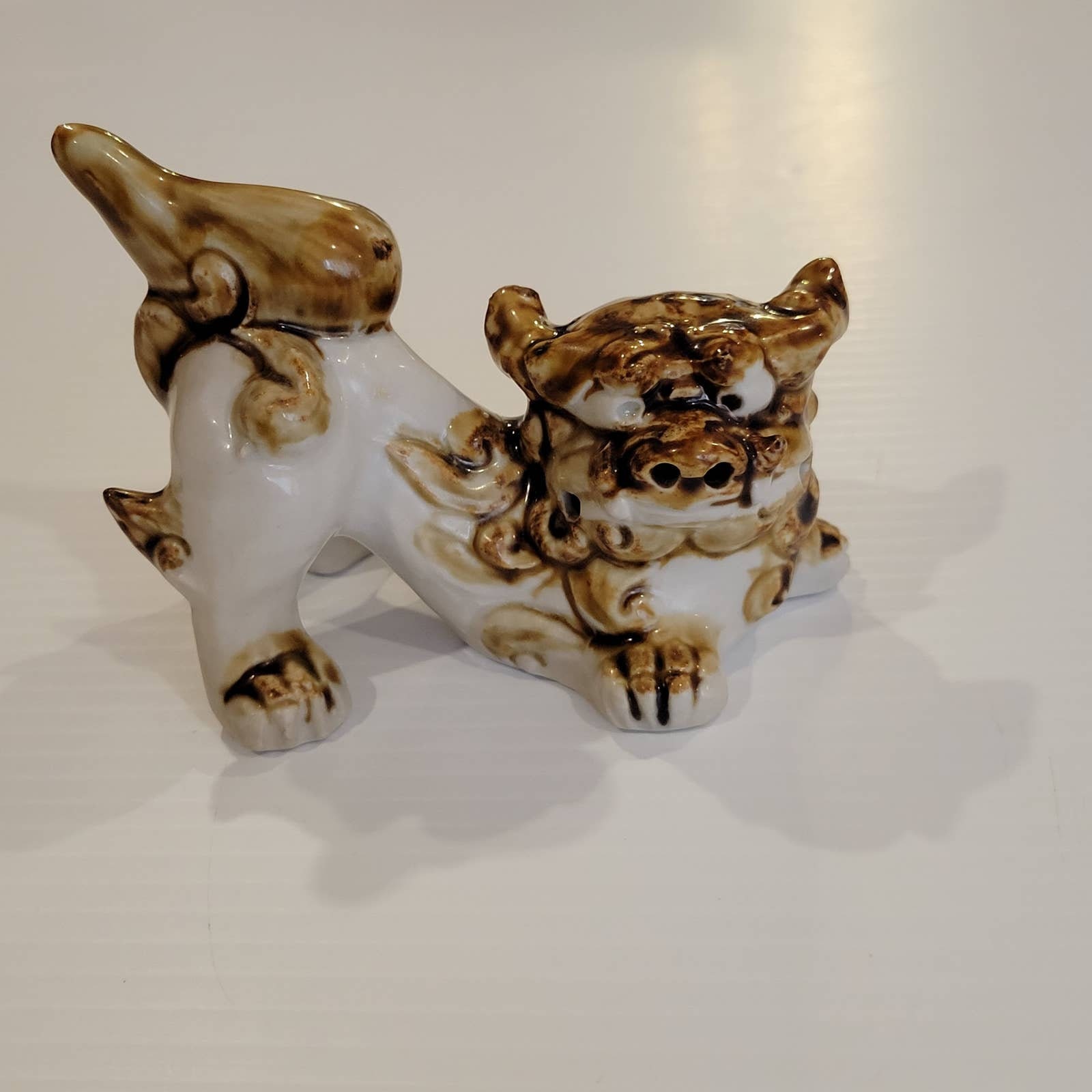 Vintage Unique Chinese Asian Foo Dogs-fu Figurine - Etsy