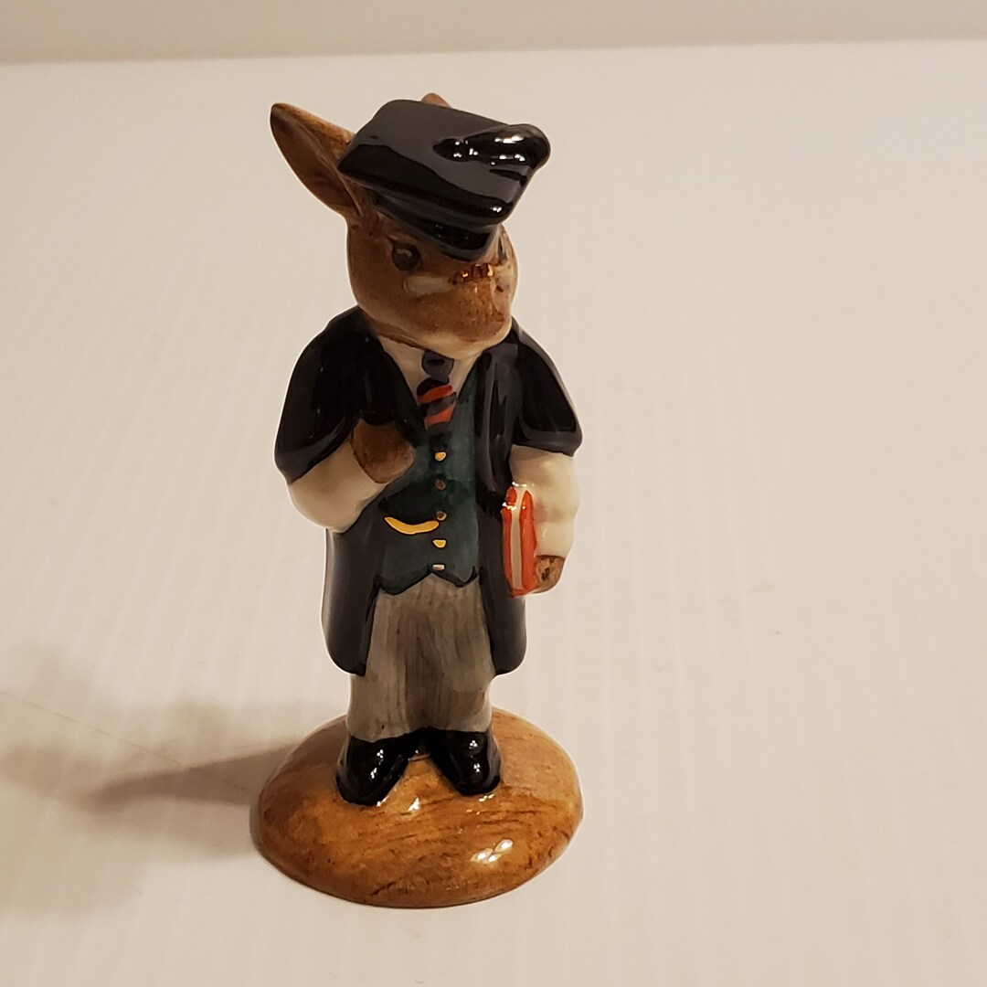 Vintage Royal Doulton Schoolmaster Bunnykins Figurine DB60. Vintage ...