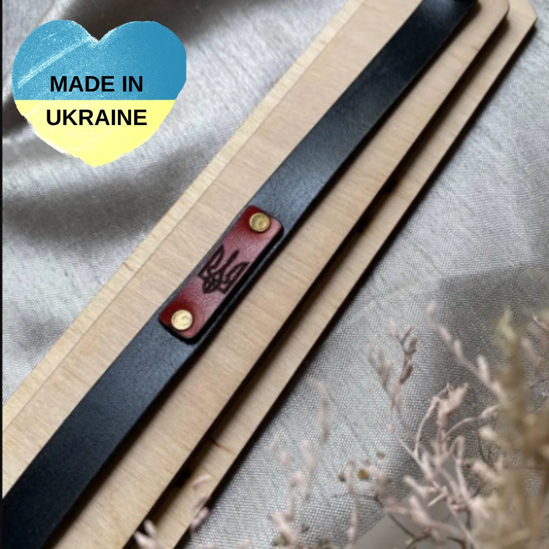 Stylish Tryzub Bracelet High-quality Ukrainian Gifts Handmade Ukraine ...