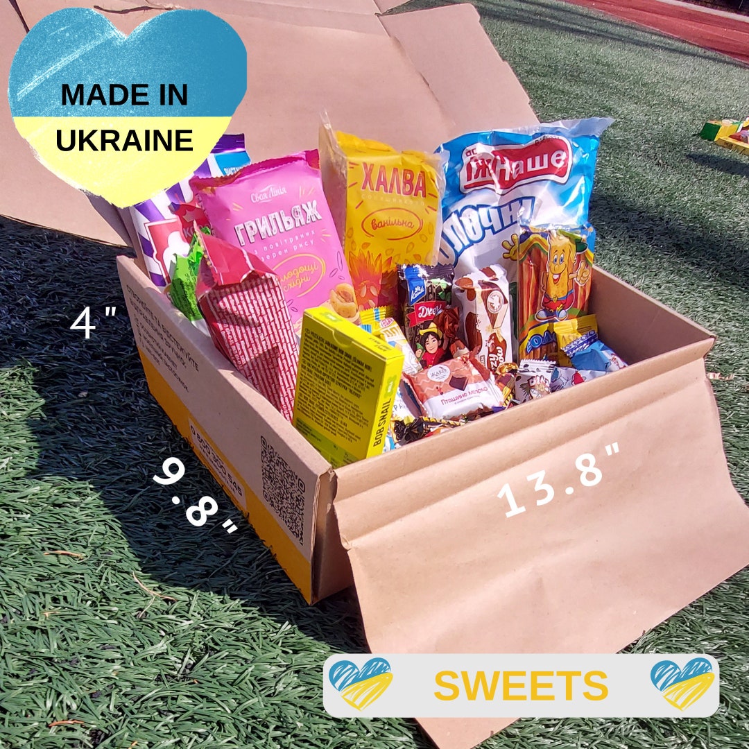 Ukrainian Candy Mystery Box Made in Ukraine Authentic Sweets Gift Box ...