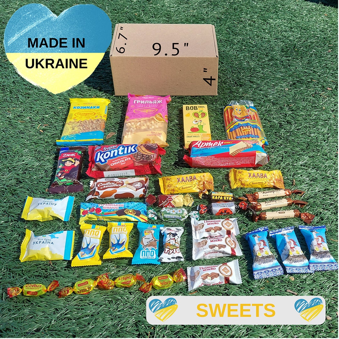 Ukrainian Candy Mystery Box Authentic Sweets From Ukraine Premium ...