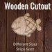 Fish Wood Cutout, Fish Wooden Cutout, Fish Wood Craft, Fish DIY Wood ...
