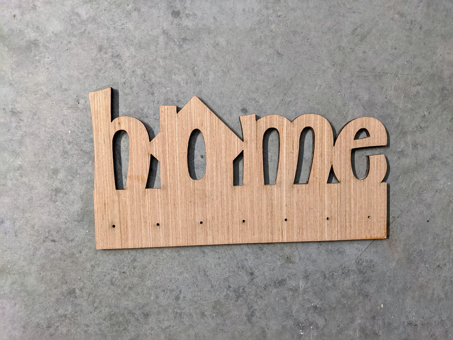 Wooden Key Rack Laser Cut Key Holder for Wall Key Hanger - Etsy