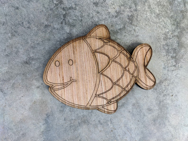 Fish Wood Cutout Fish Wooden Cutout Fish Wood Craft Fish - Etsy