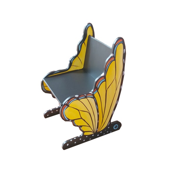 Butterfly Bench - Etsy