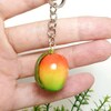 Blueberry Bag Charm From Polymer Clay Fruit Keychain Cute Berries Key ...