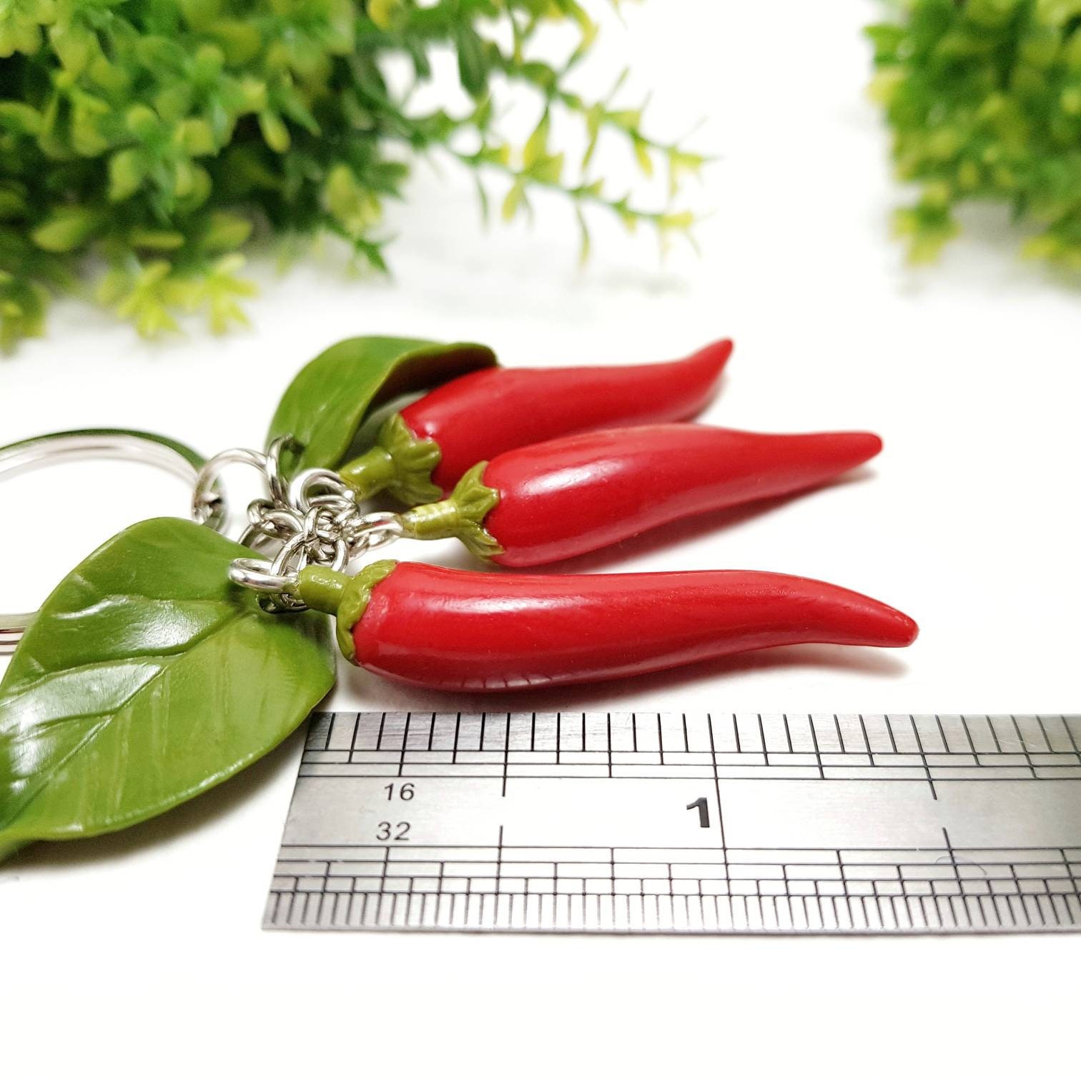 Polymer Clay Handbag Charm Bag Charm Red Hot Chili Pepper - Etsy