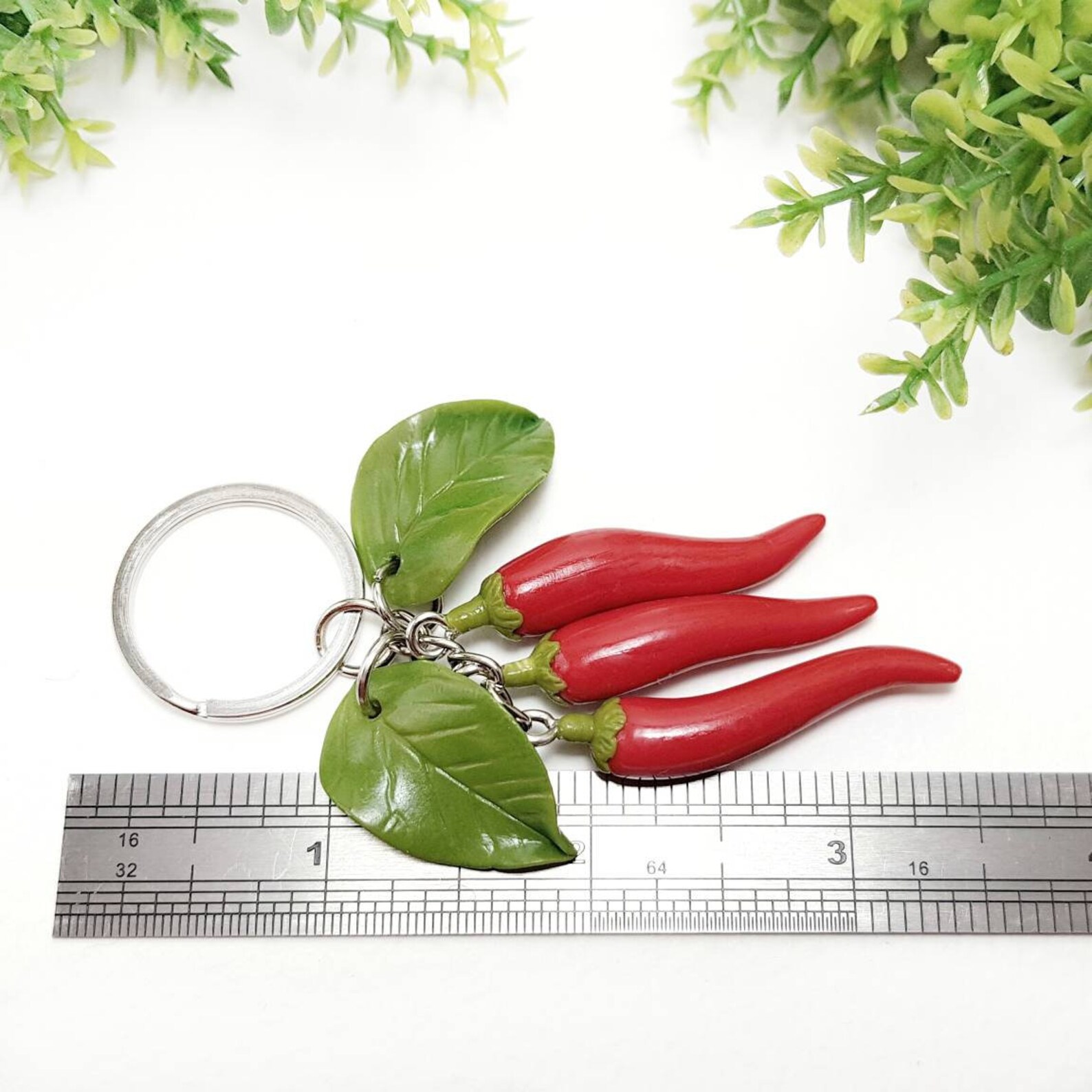 Polymer Clay Handbag Charm Bag Charm Red Hot Chili Pepper - Etsy