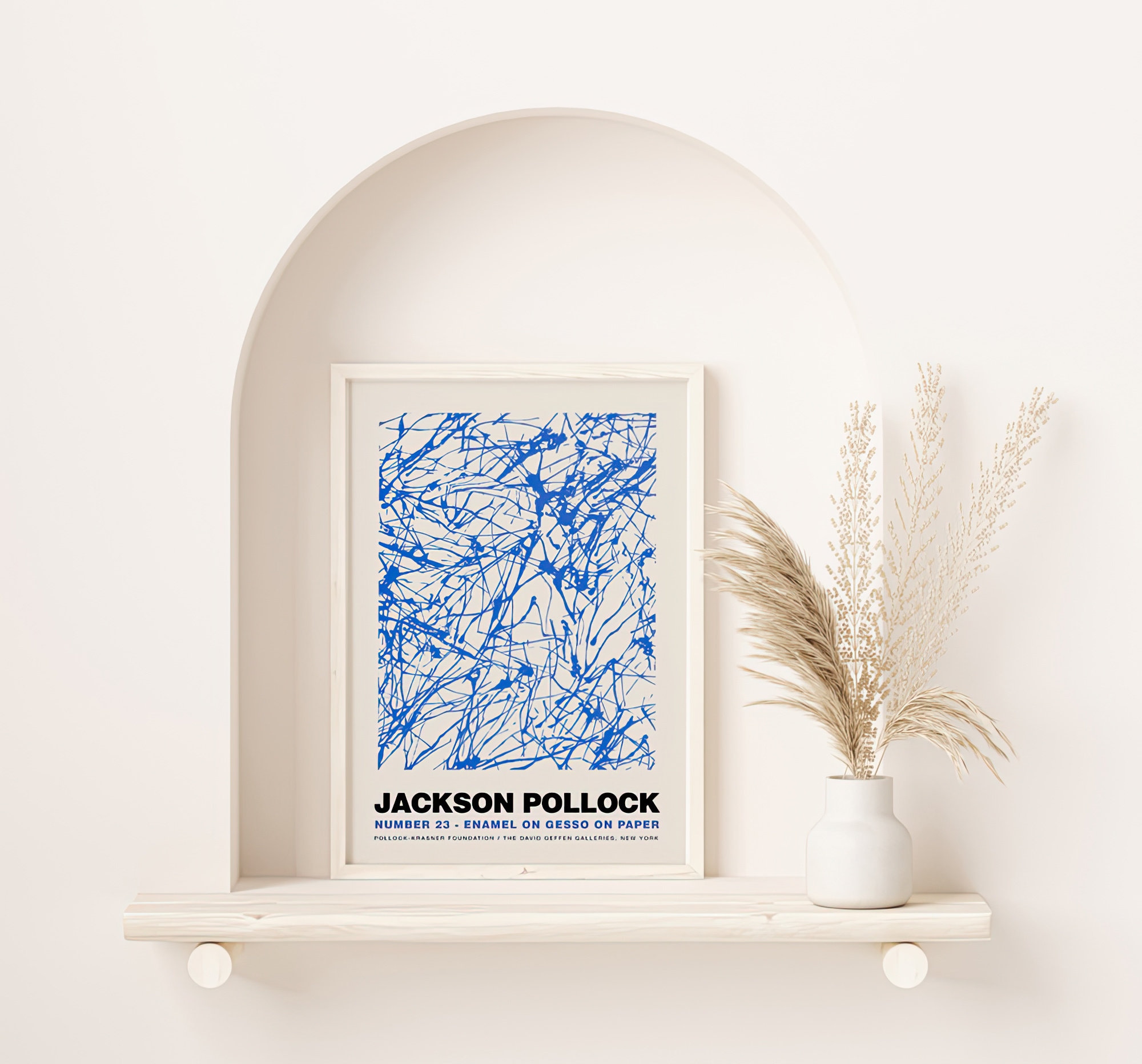 Jackson Pollock Poster, Pollock Art Print, Modern Art Poster ...