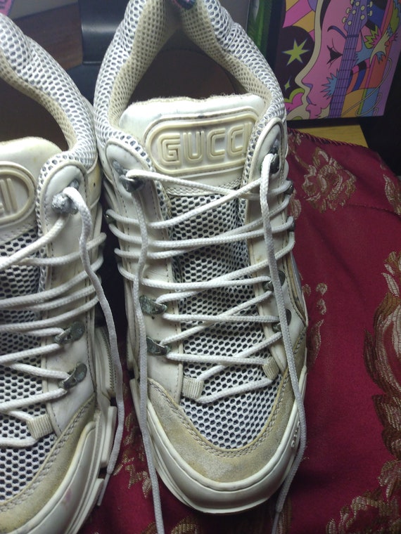Vintage Men Gucci Track Sneakers - Gem