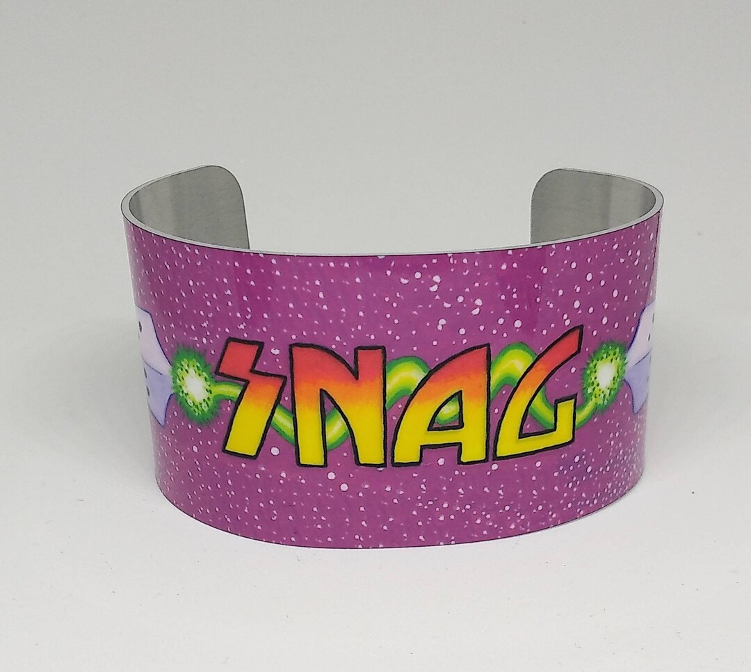 Cuff Bracelet, Snag Cuff, Native American Humor, Adjustable Aluminum ...