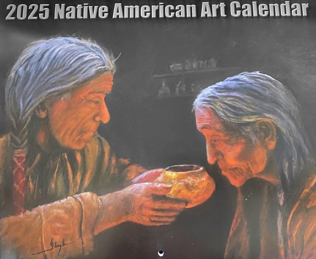 2022 Native American Art Calendar - Etsy
