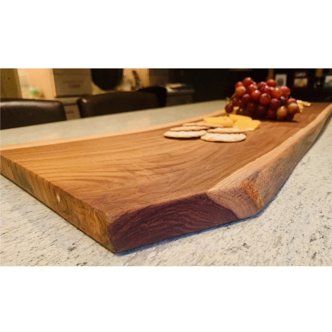 Teak Wood Serving Board 3 Foot Long - Etsy