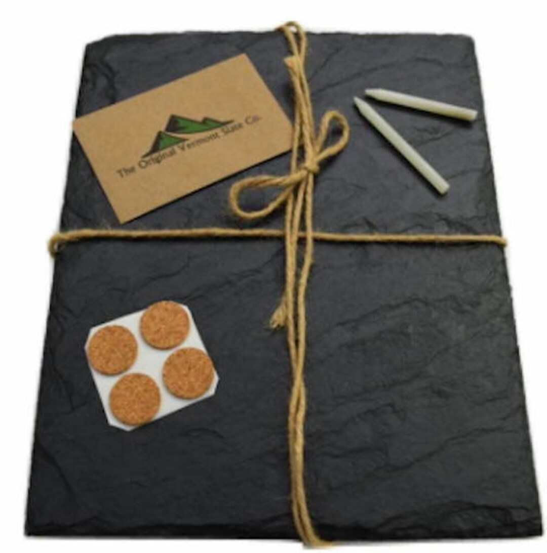 Slate Gift, Slate Cheese Board, Slate Tray, "the Original Vermont ...