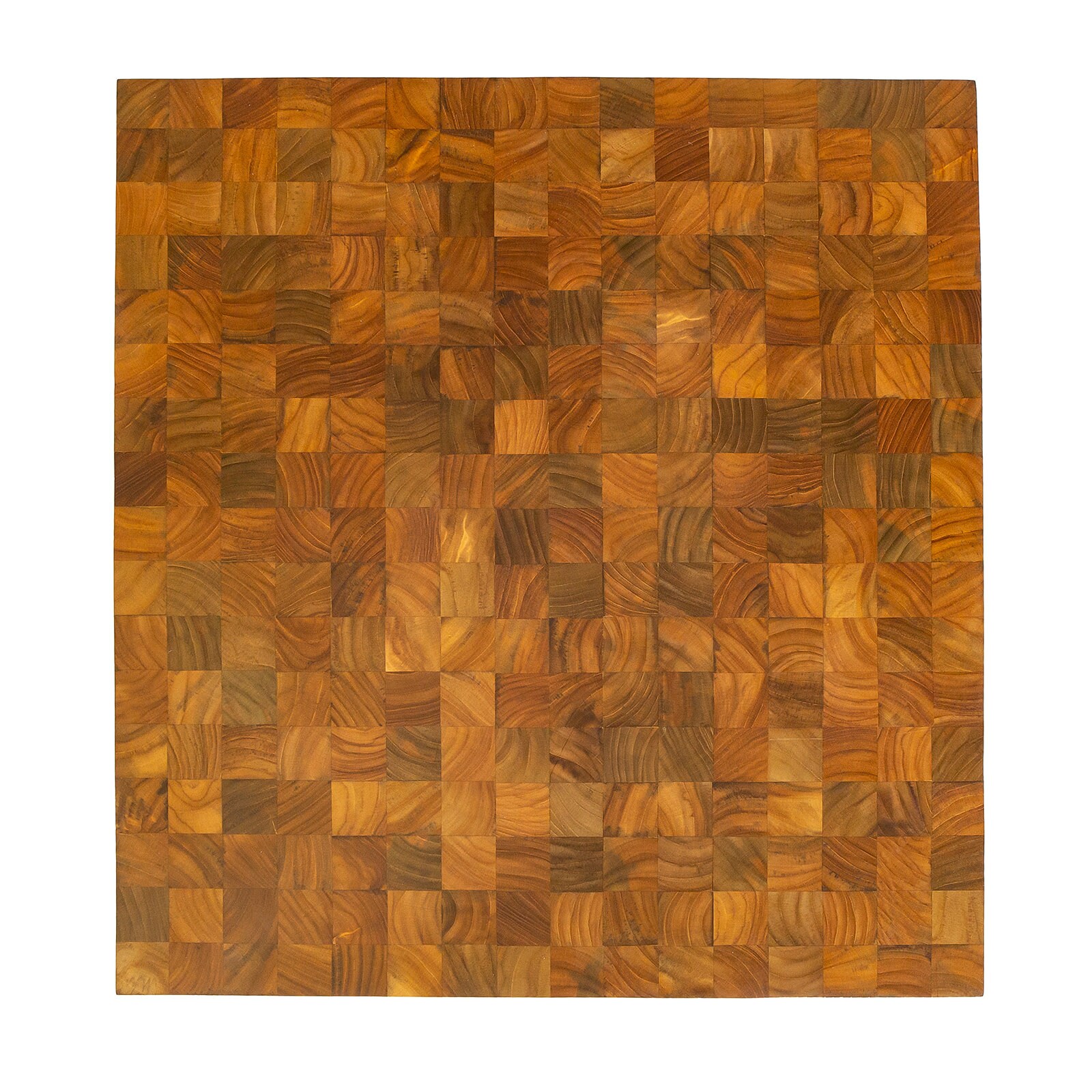 Teak Wood End Grain Chopping Block - Etsy