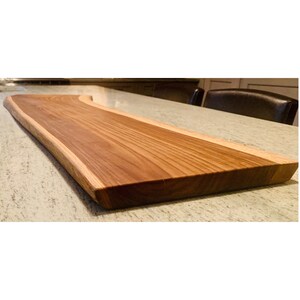 Teak Wood Serving Board - 3 Foot Long - Etsy