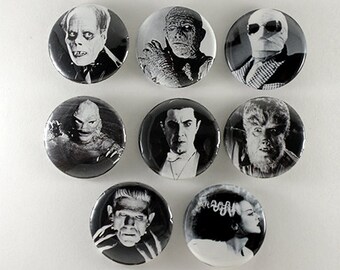 Monster buttons | Etsy