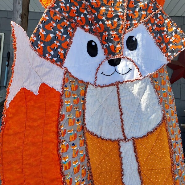 Child Rag Quilt - Etsy