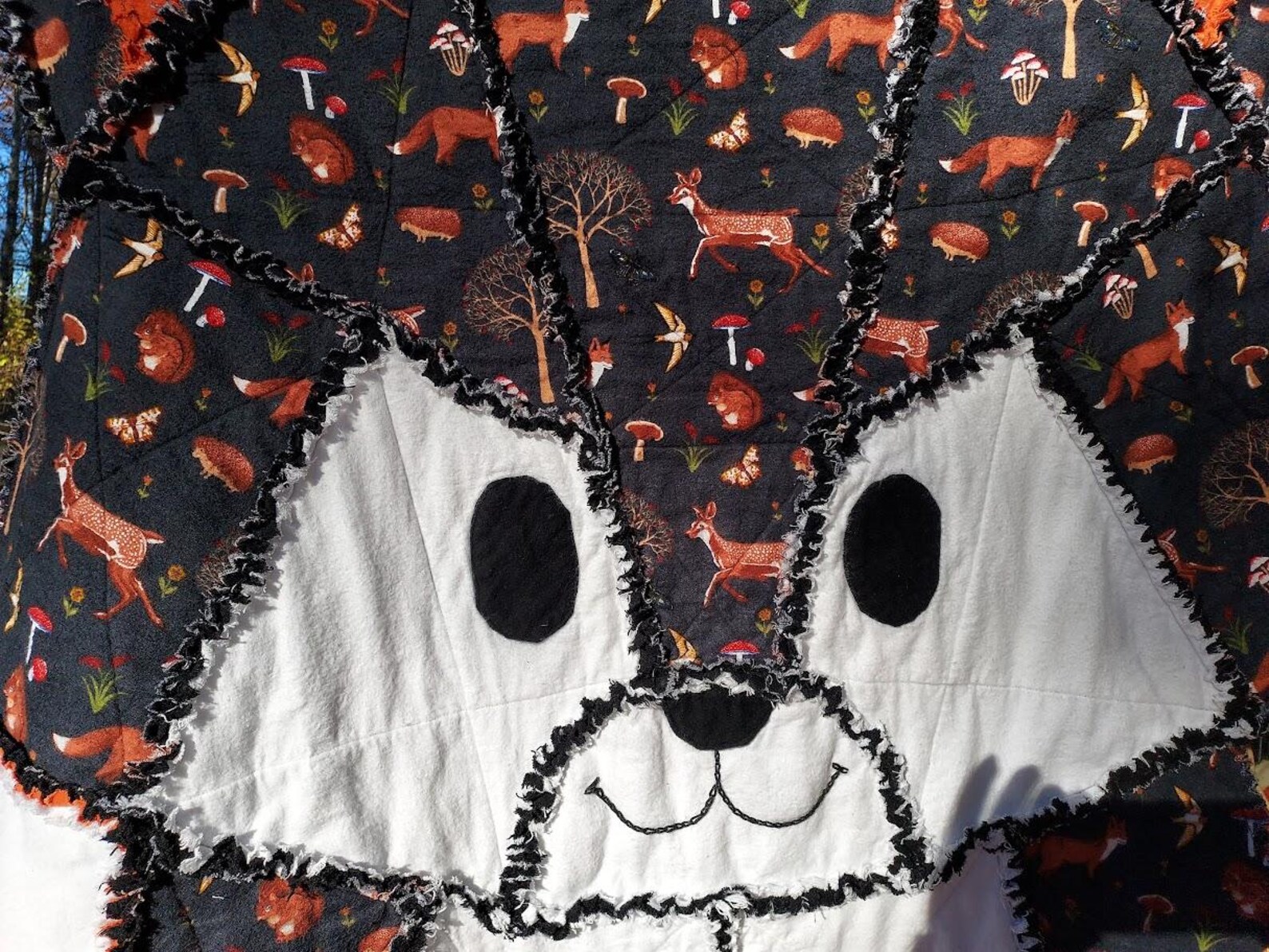 Fox Rag Quilt - Etsy