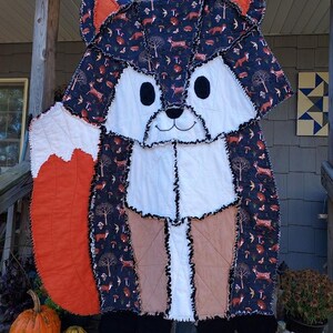 Fox Rag Quilt - Etsy