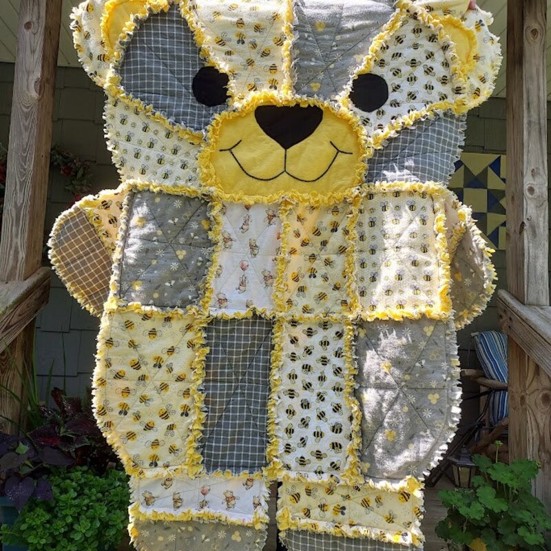 Bear Rag Quilt - Etsy