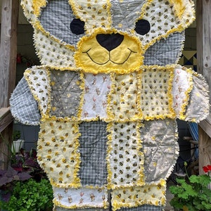 Bear Rag Quilt - Etsy