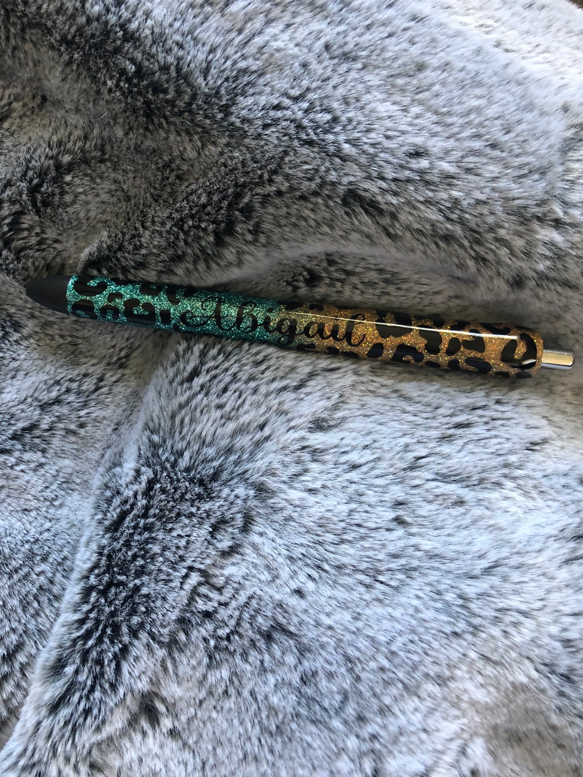 Leopard / cheetah pens | Etsy