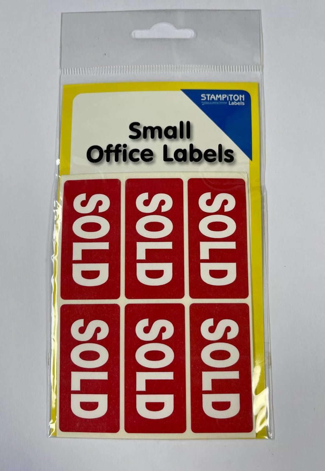 Sold Labels 5.4 X 2.6cm - Etsy