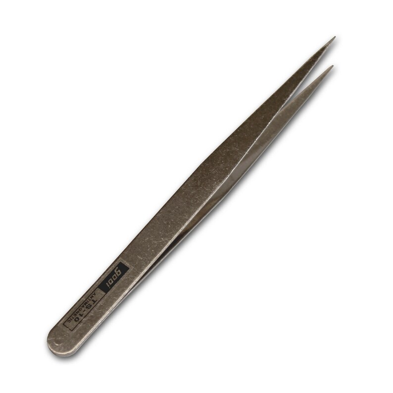 Tweezers for Art and Crafts Decoupage Nail Art Acrylic Gel Gem Picker ...