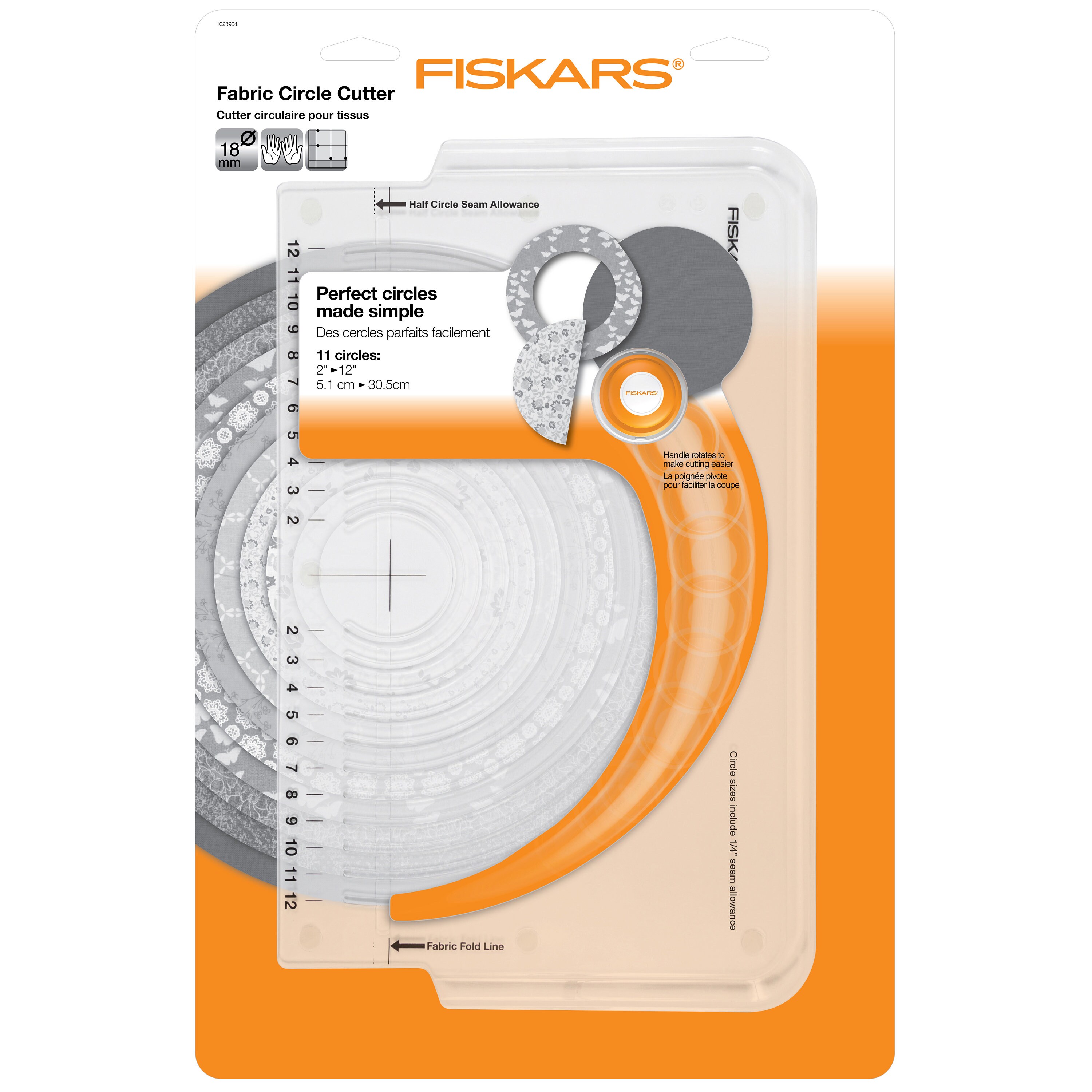 Fiskars Fabric Circle Cutter - Etsy UK