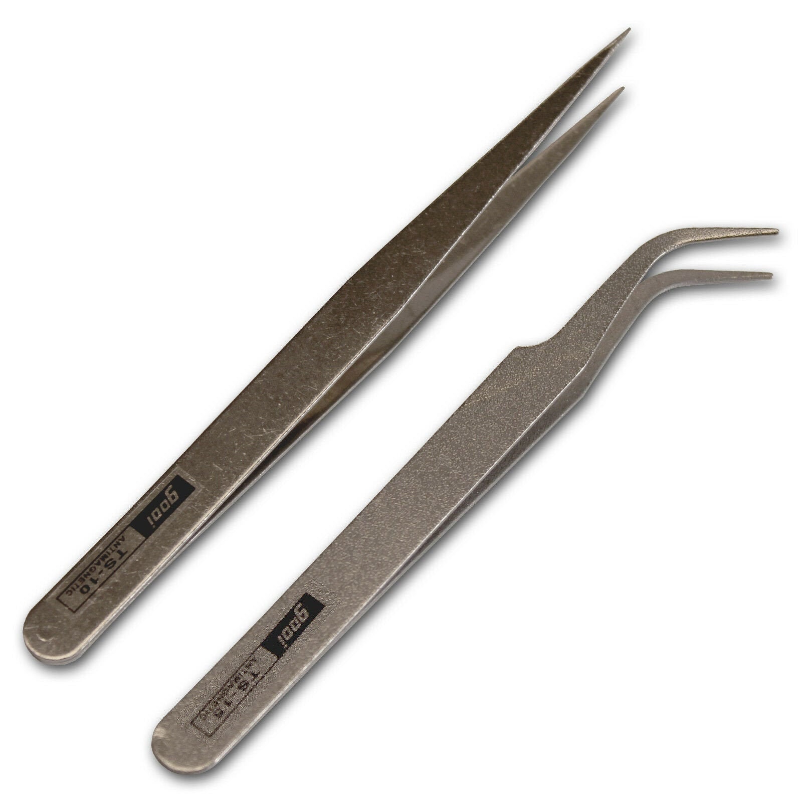 Tweezers for Art and Crafts Decoupage Nail Art Acrylic Gel Gem Picker ...
